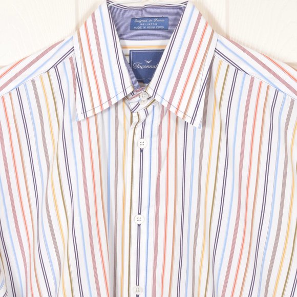 Faconnable Shirts | Faconnable S 55x33 Dress Shirt French Cuff | Poshmark